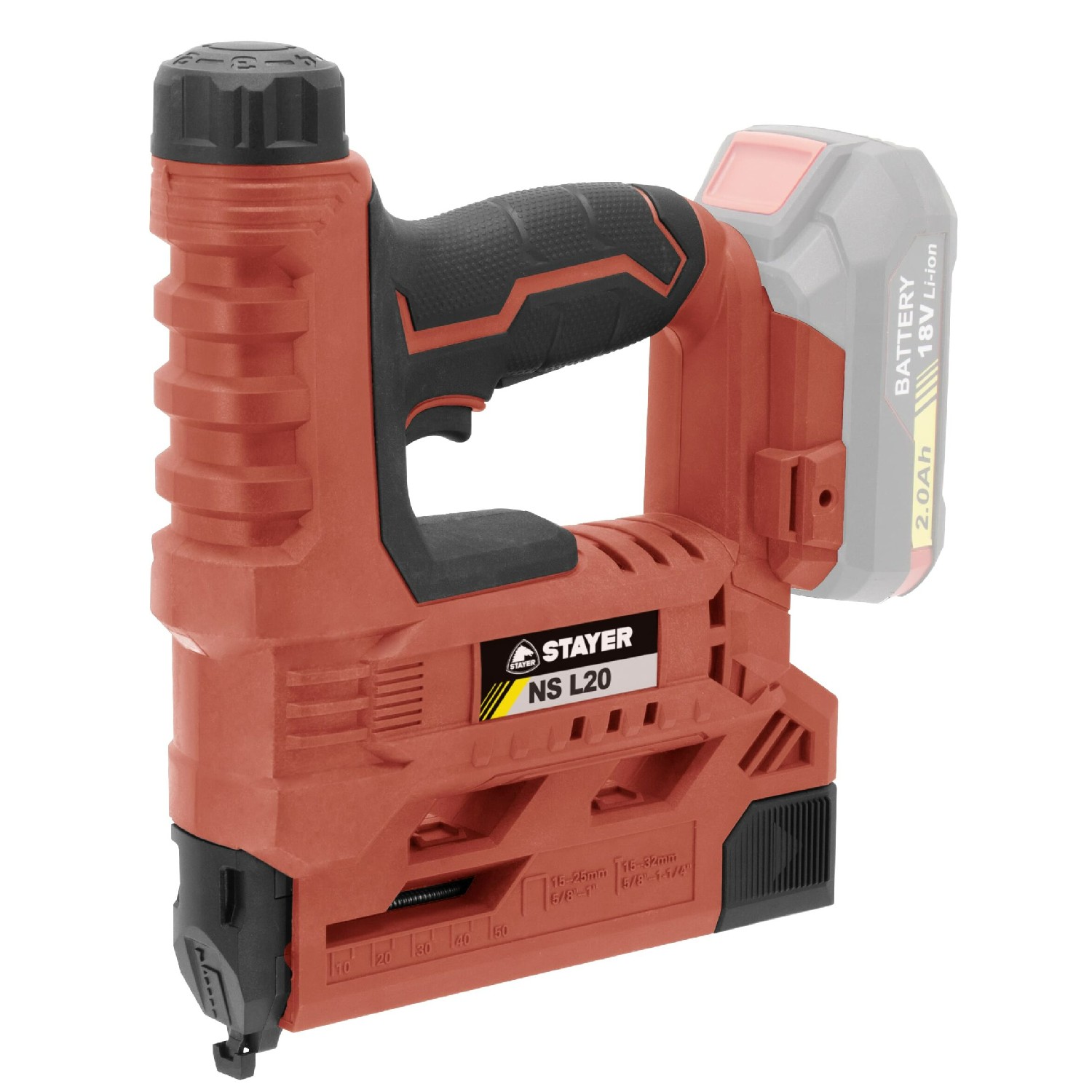 AGRAFEUSE CLOUEUSE SANS FIL 18V NSL 2012 1BAT 2AH CHARGEUR | Atea-Store